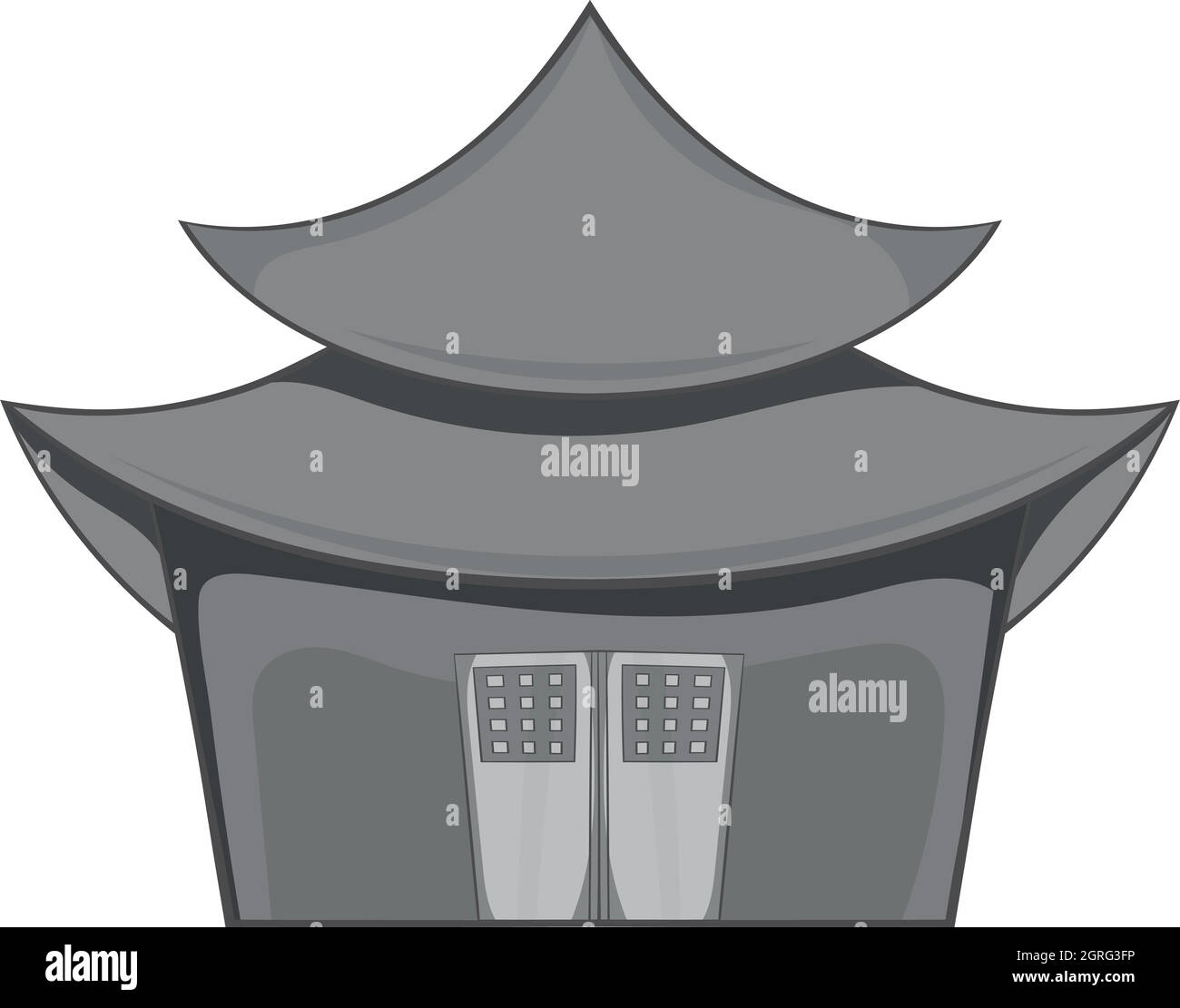 Ancient temple site Stock Vector Images - Alamy