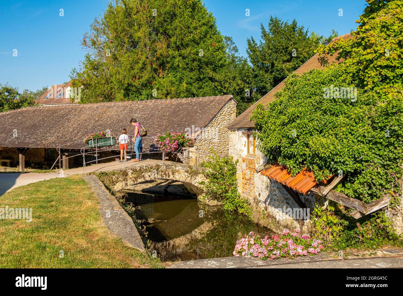 France, Yvelines, Regional Park of the Haute Vallee de Chevreuse ...