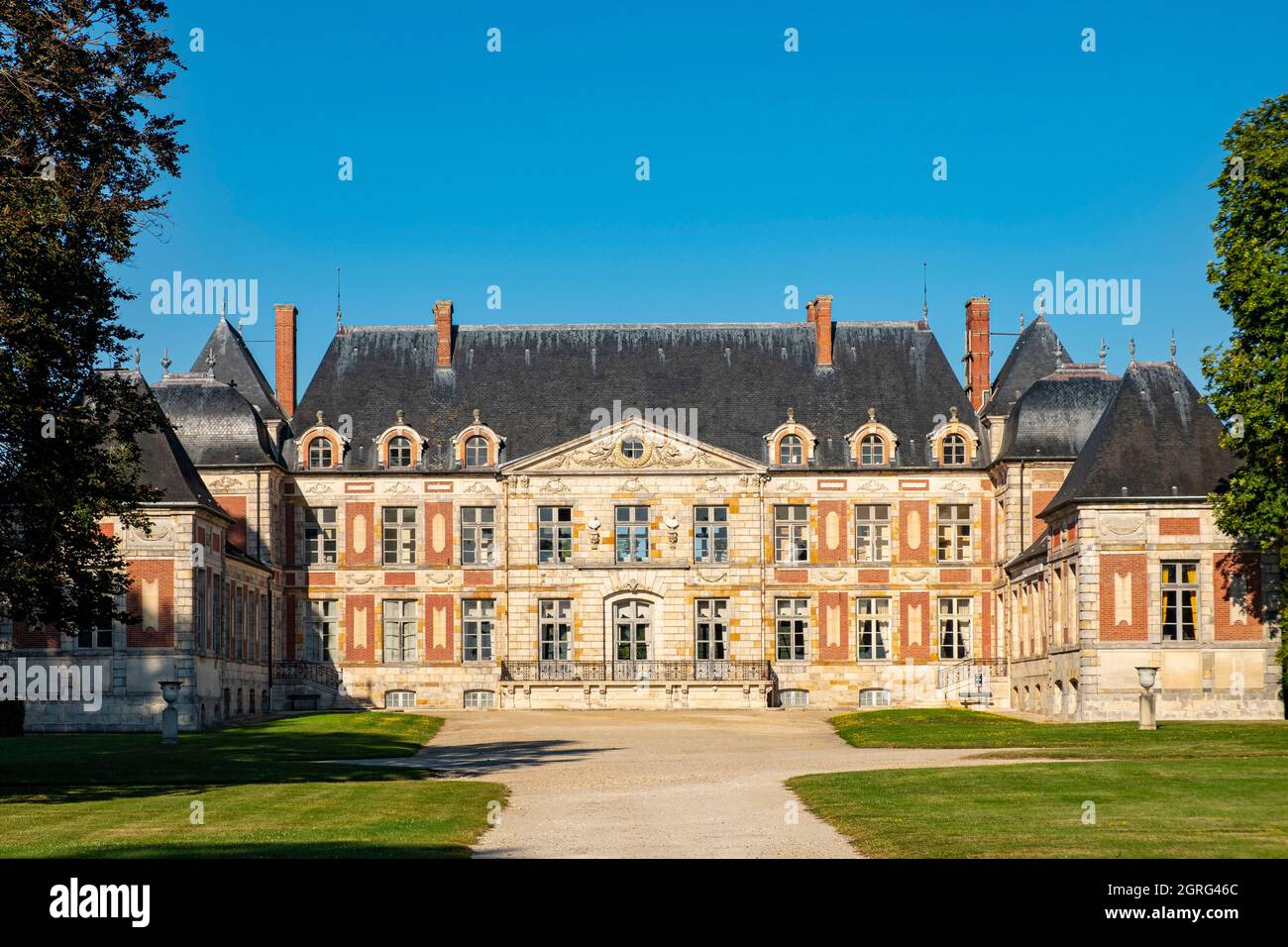 France, Essonne, Courson Monteloup, the renaissance castle of Courson ...