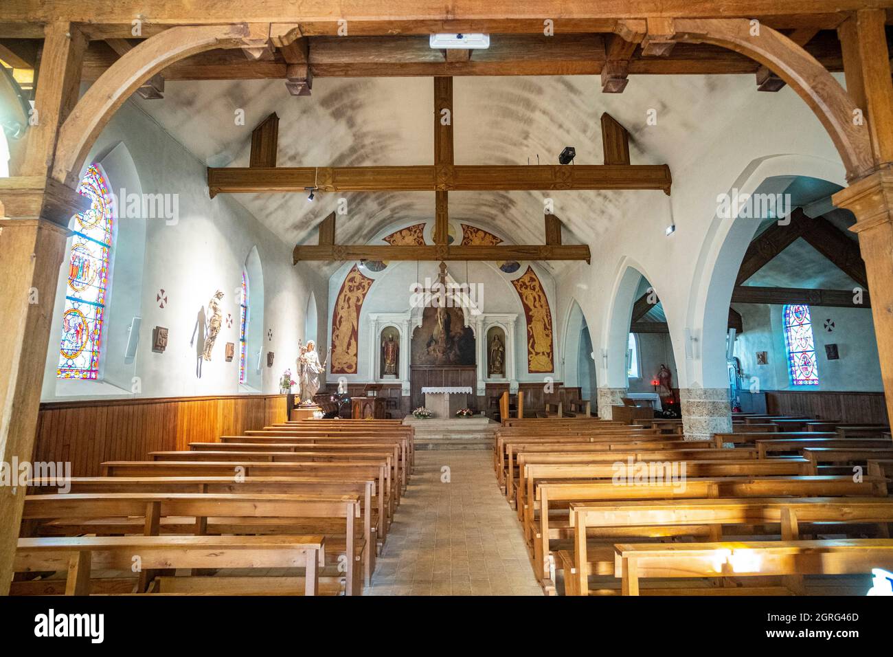 France, Yvelines, Regional Park of the Haute Vallee de Chevreuse, Saint ...