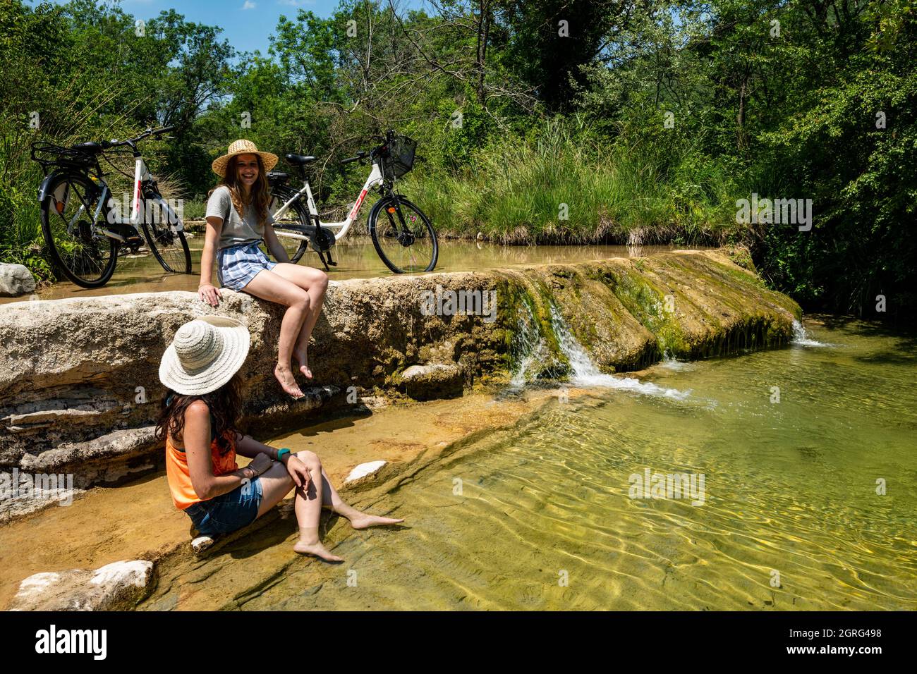 France, Ardeche, Larnas, the Negue Stock Photo - Alamy