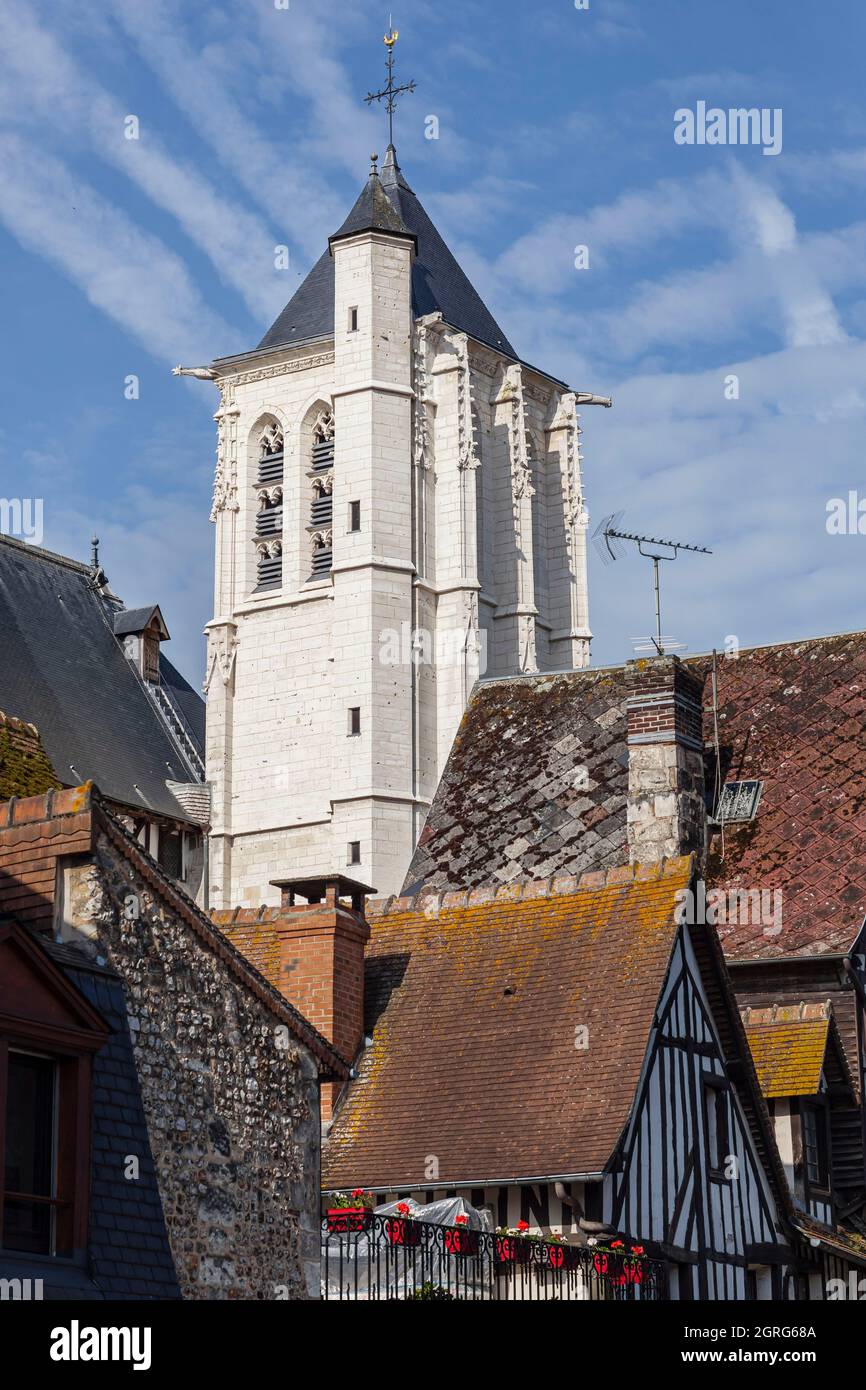 France, Eure, Risle Valley, Pont-Audemer, labeled the Most Beautiful ...