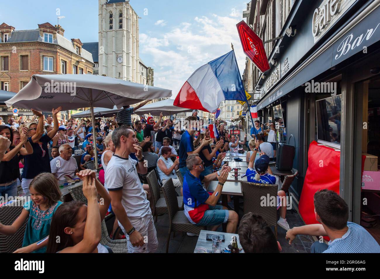 France, Eure, Risle Valley, Pont-Audemer, labeled the Most Beautiful ...