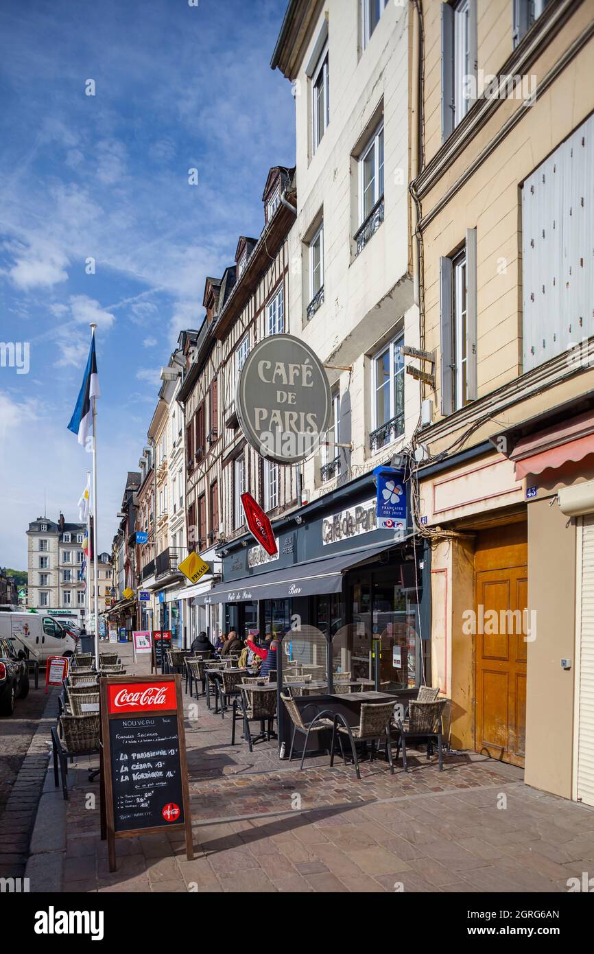 France, Eure, Risle Valley, Pont-Audemer, labeled the Most Beautiful ...