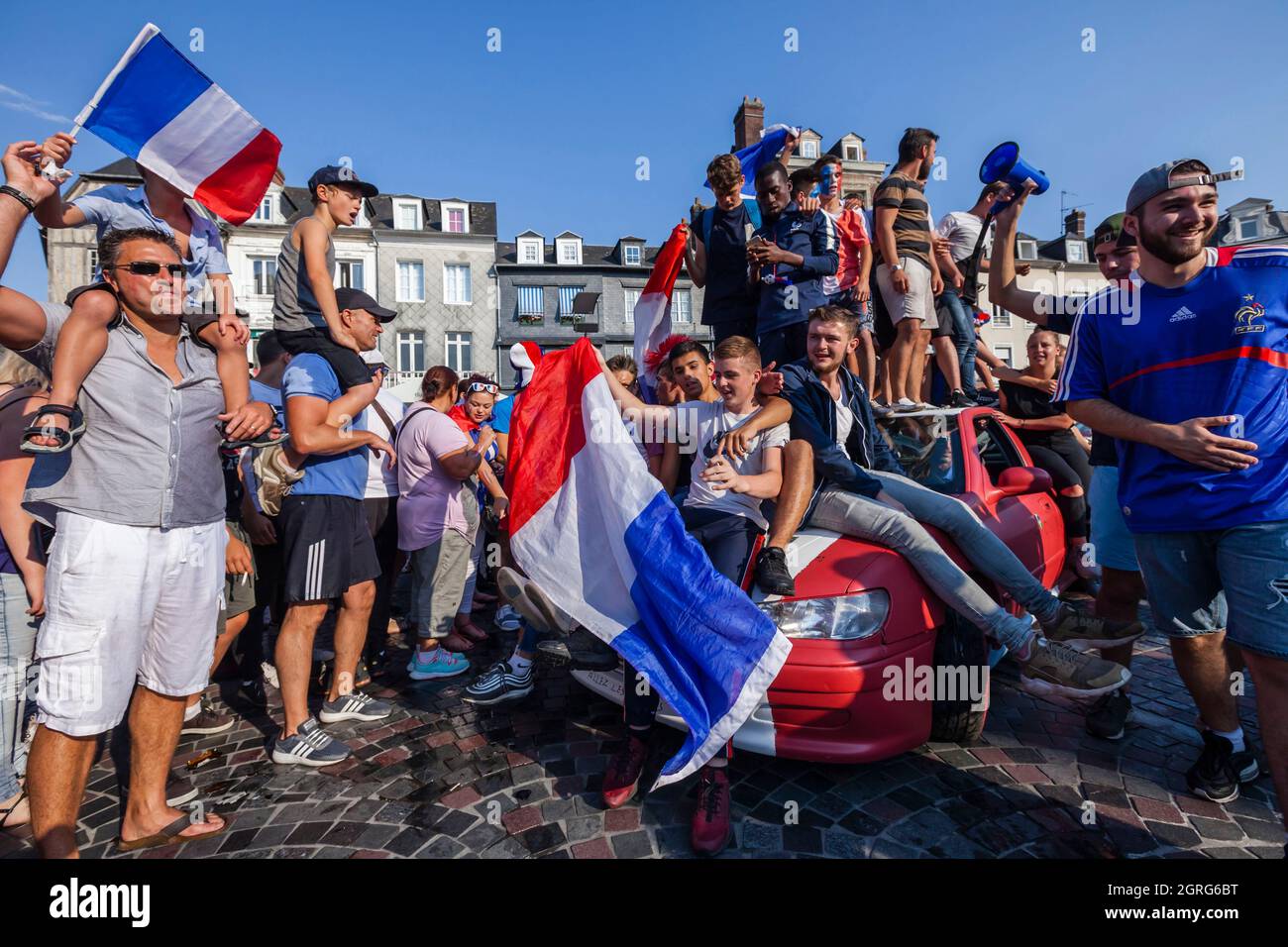 France, Eure, Risle Valley, Pont-Audemer, labeled the Most Beautiful ...
