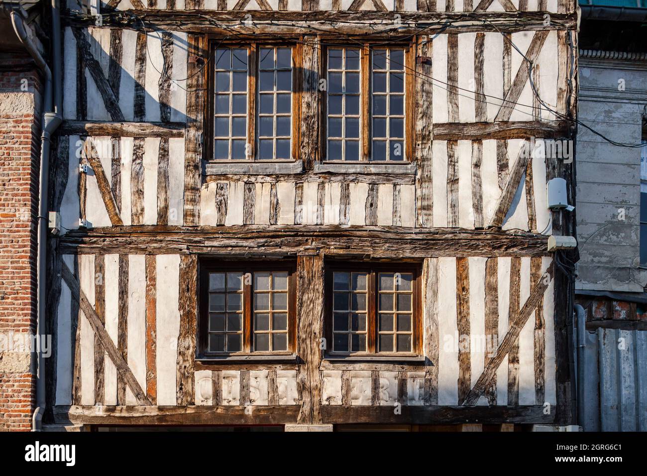France, Eure, Risle Valley, Pont-Audemer, labeled the Most Beautiful ...
