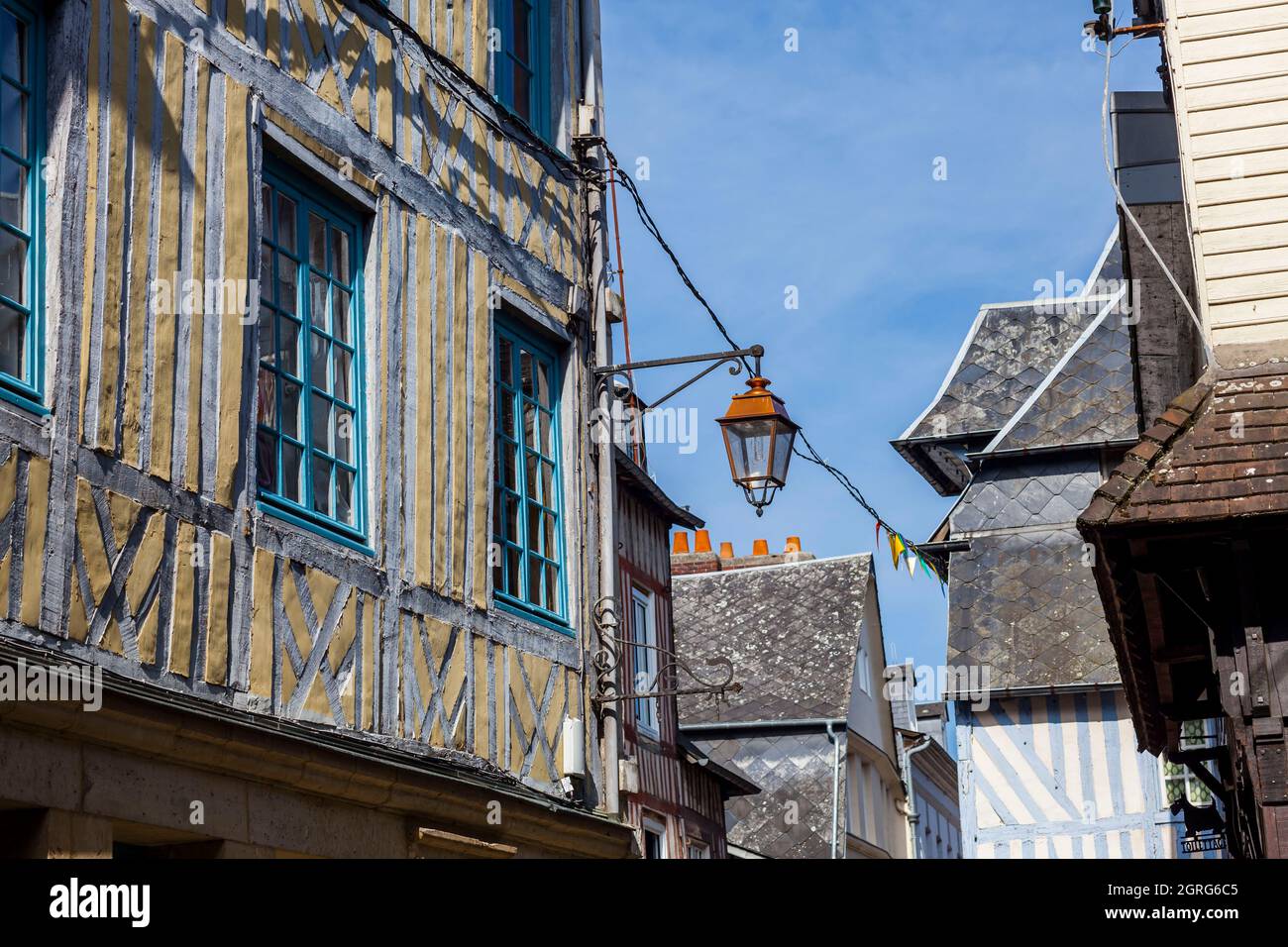France, Eure, Risle Valley, Pont-Audemer, labeled the Most Beautiful ...
