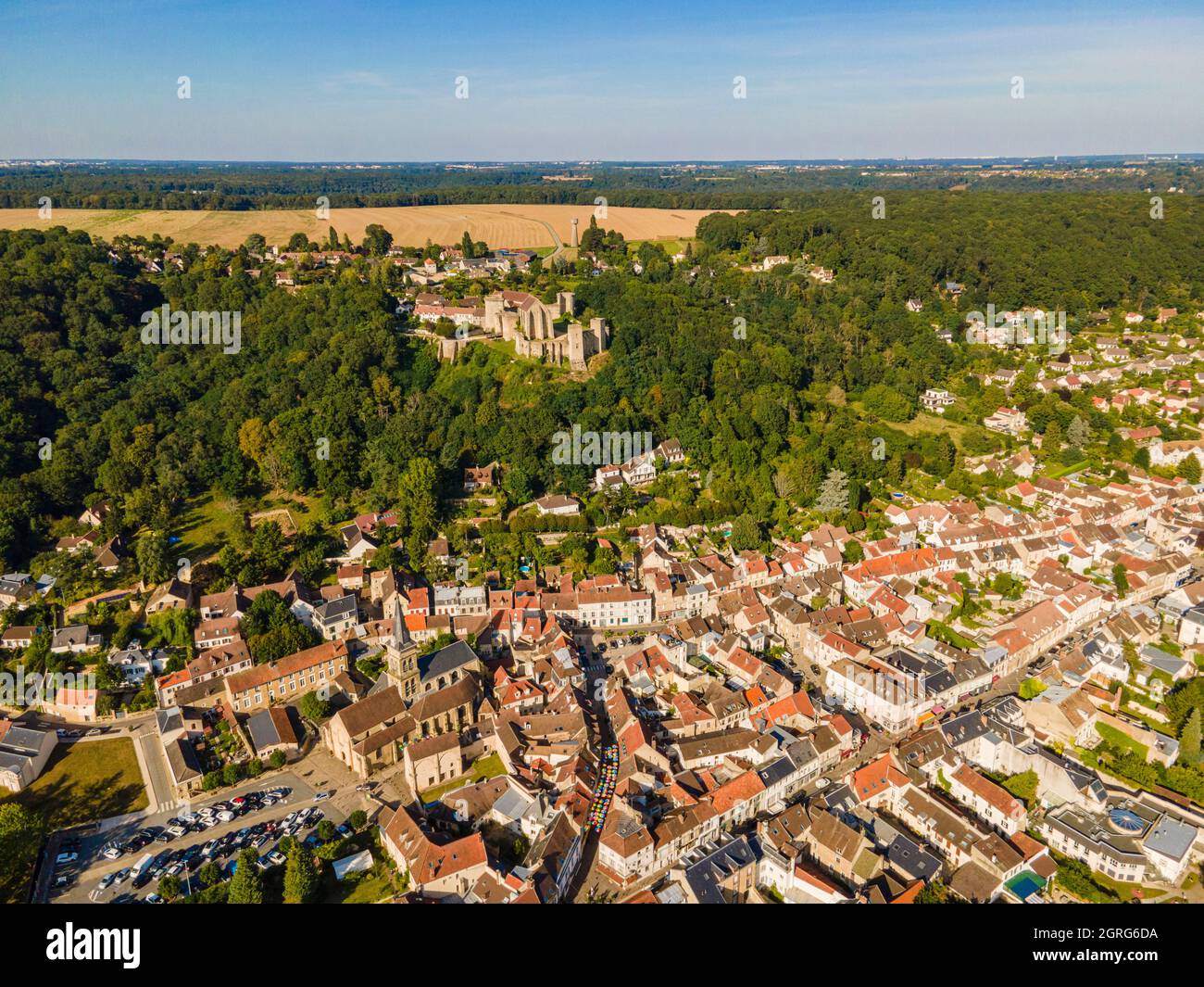 France, Yvelines, Regional Park of the Haute Vallee de Chevreuse ...