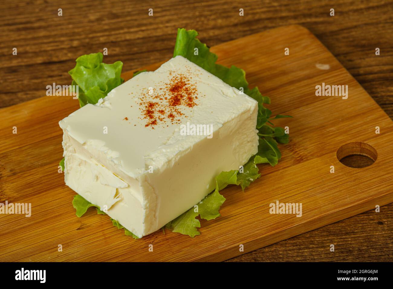 Greek traditional soft feta dairy cheese Stock Photo - Alamy