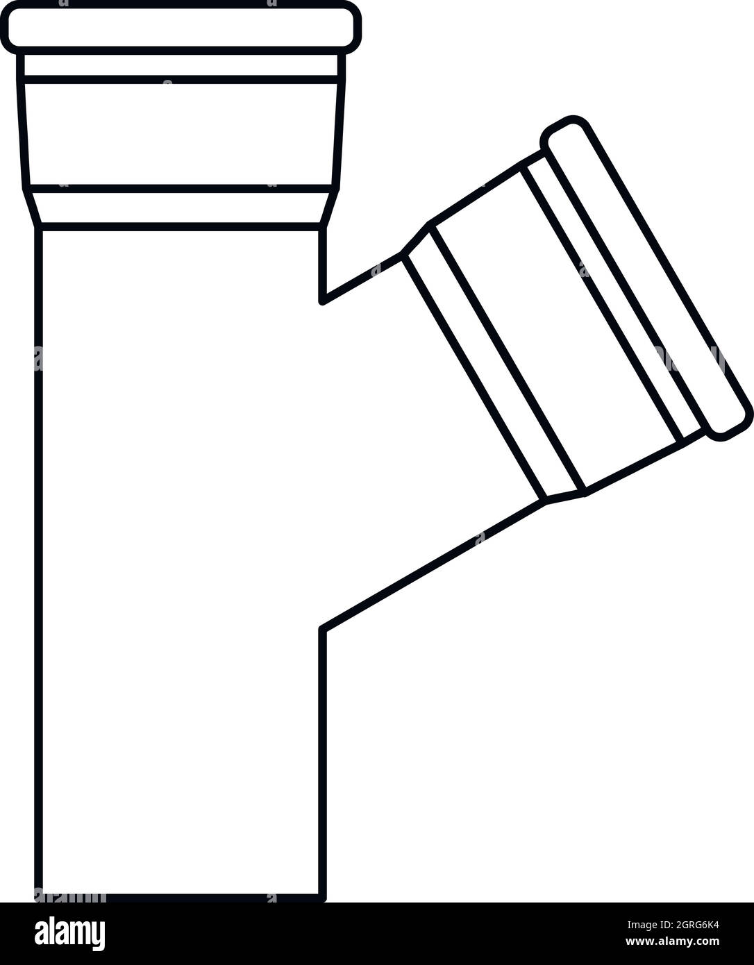 Drainage pipe Stock Vector Images - Alamy