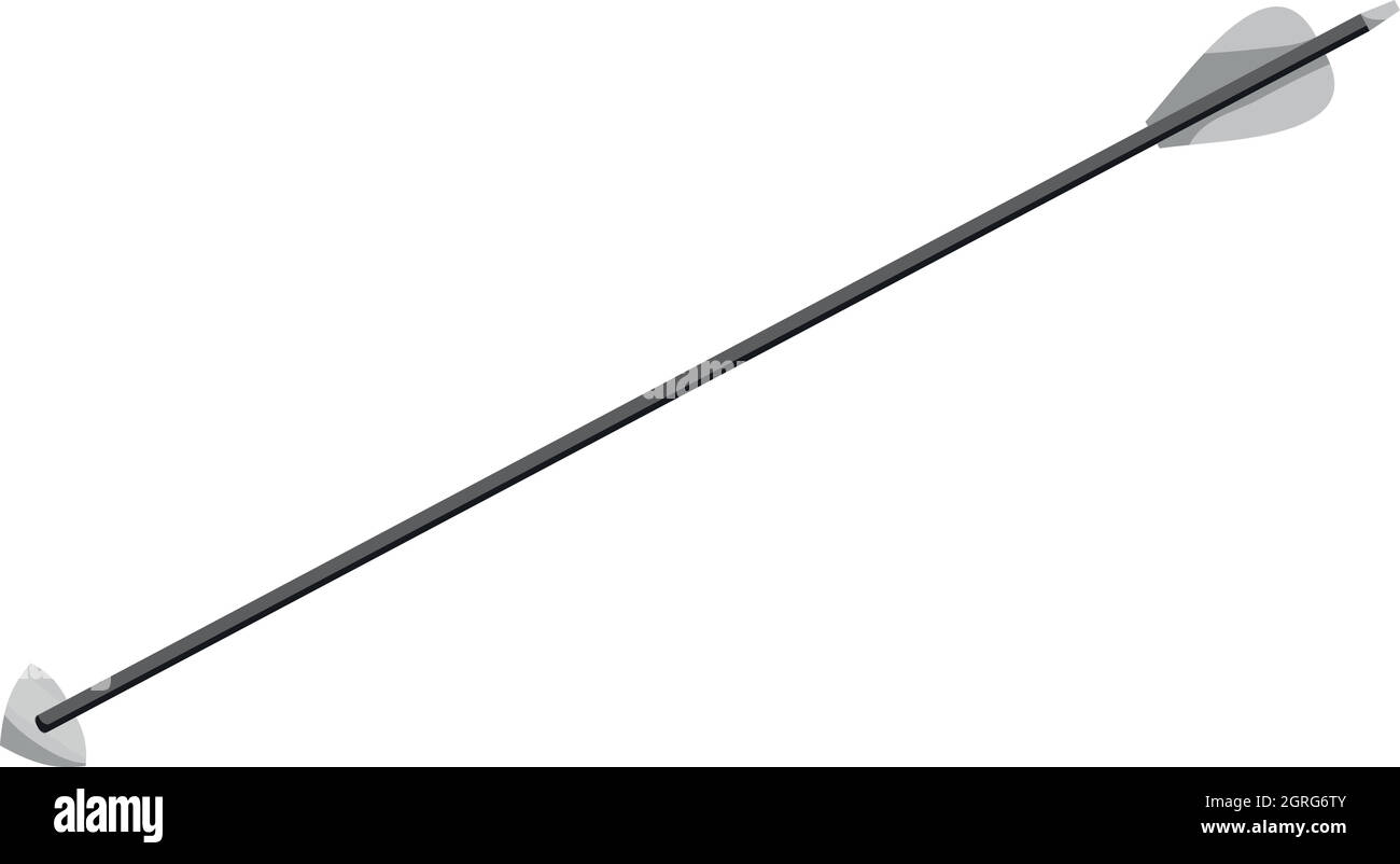 Hunting arrow icon, black monochrome style Stock Vector Image & Art - Alamy