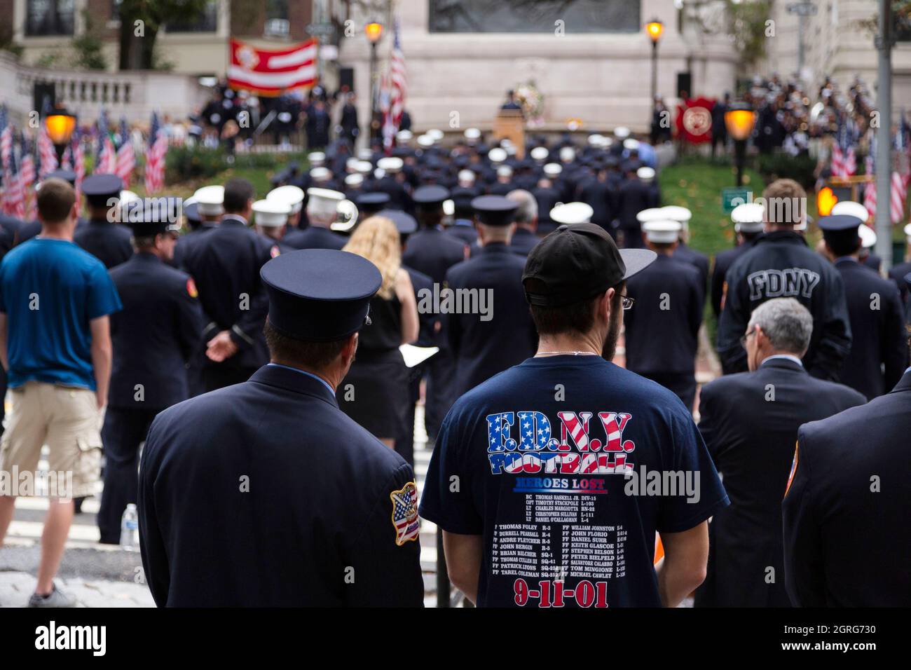United States, New-York, Firemen Monument, Riverside Drive, 9-11 ...