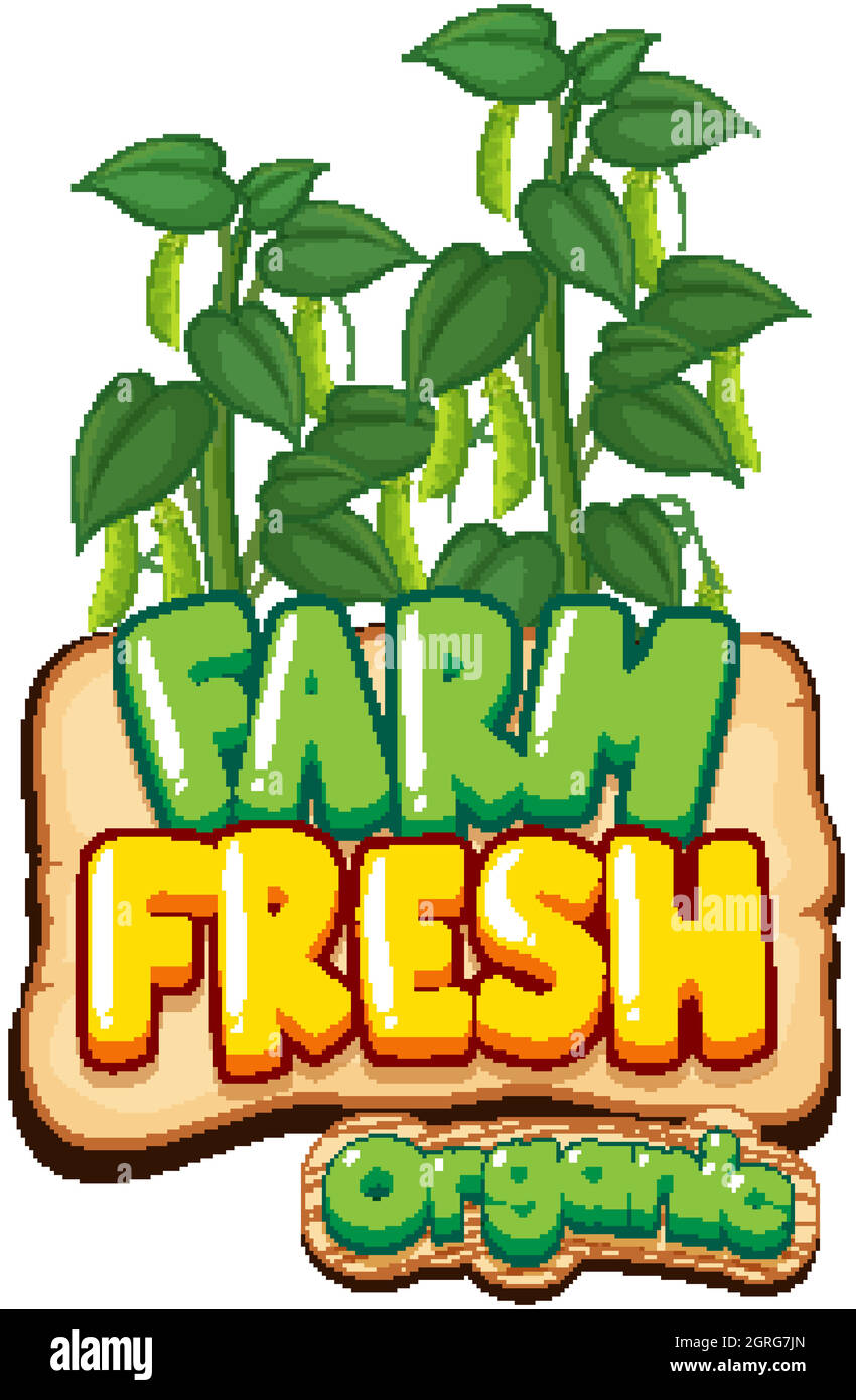 Colorful green beans Stock Vector Images - Alamy