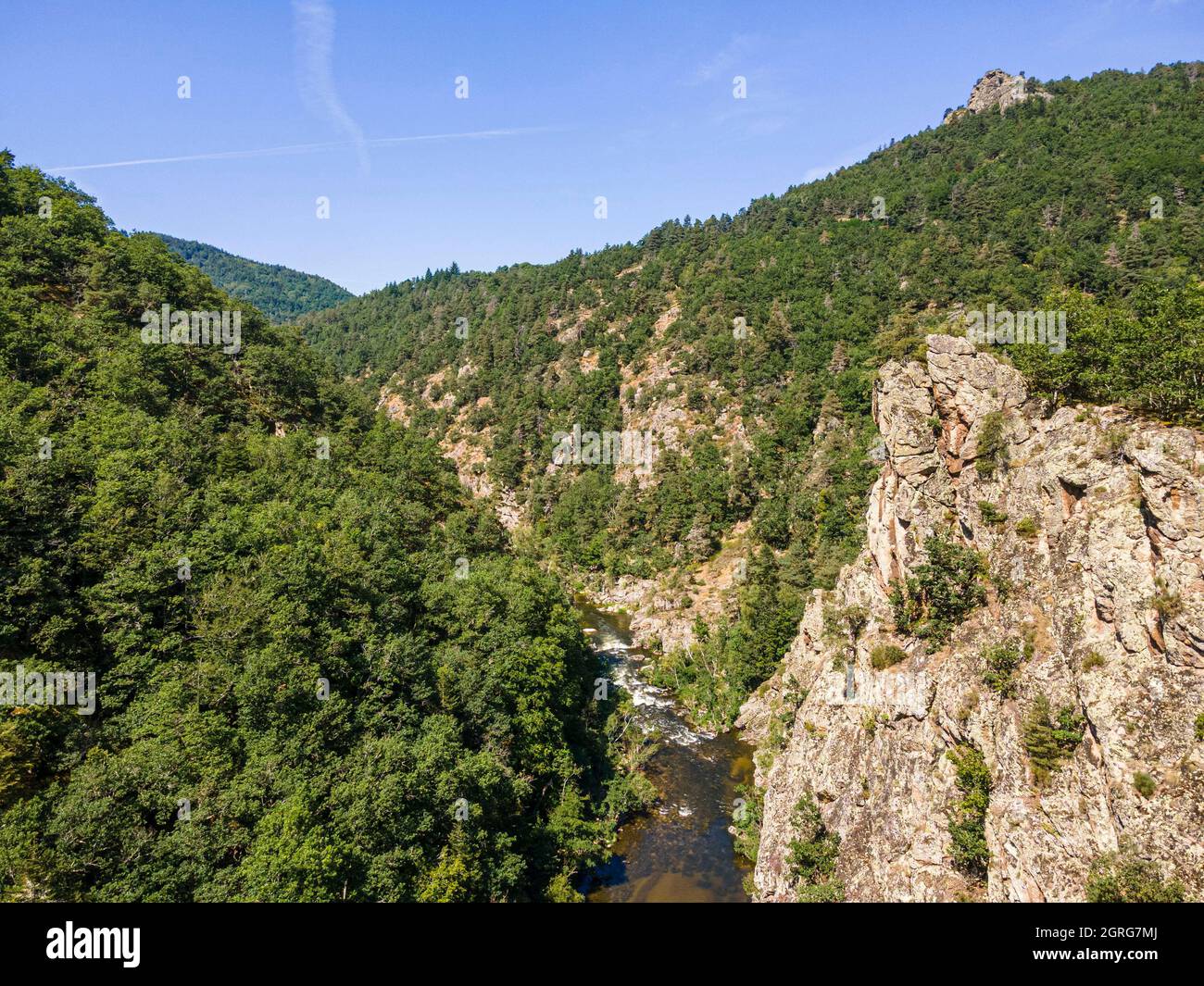 Allier gorges hi-res stock photography and images - Alamy