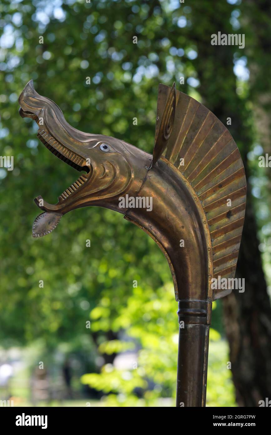 France, Doubs, Mandeure, antique theater dated 1st century, carnyx ...