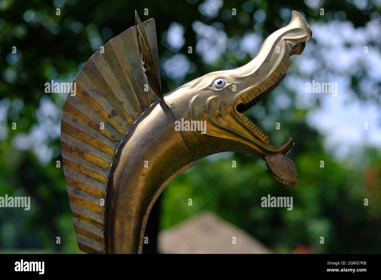 France, Doubs, Mandeure, antique theater dated 1st century, carnyx ...
