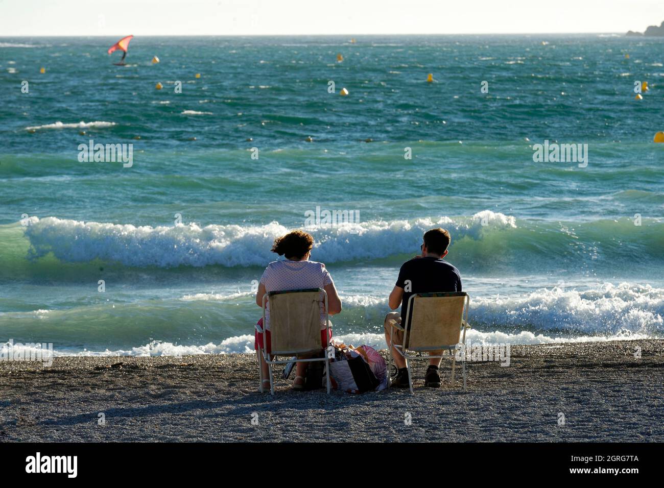 France, Var, Six Fours Les Plages, Coudouliere beach Stock Photo - Alamy
