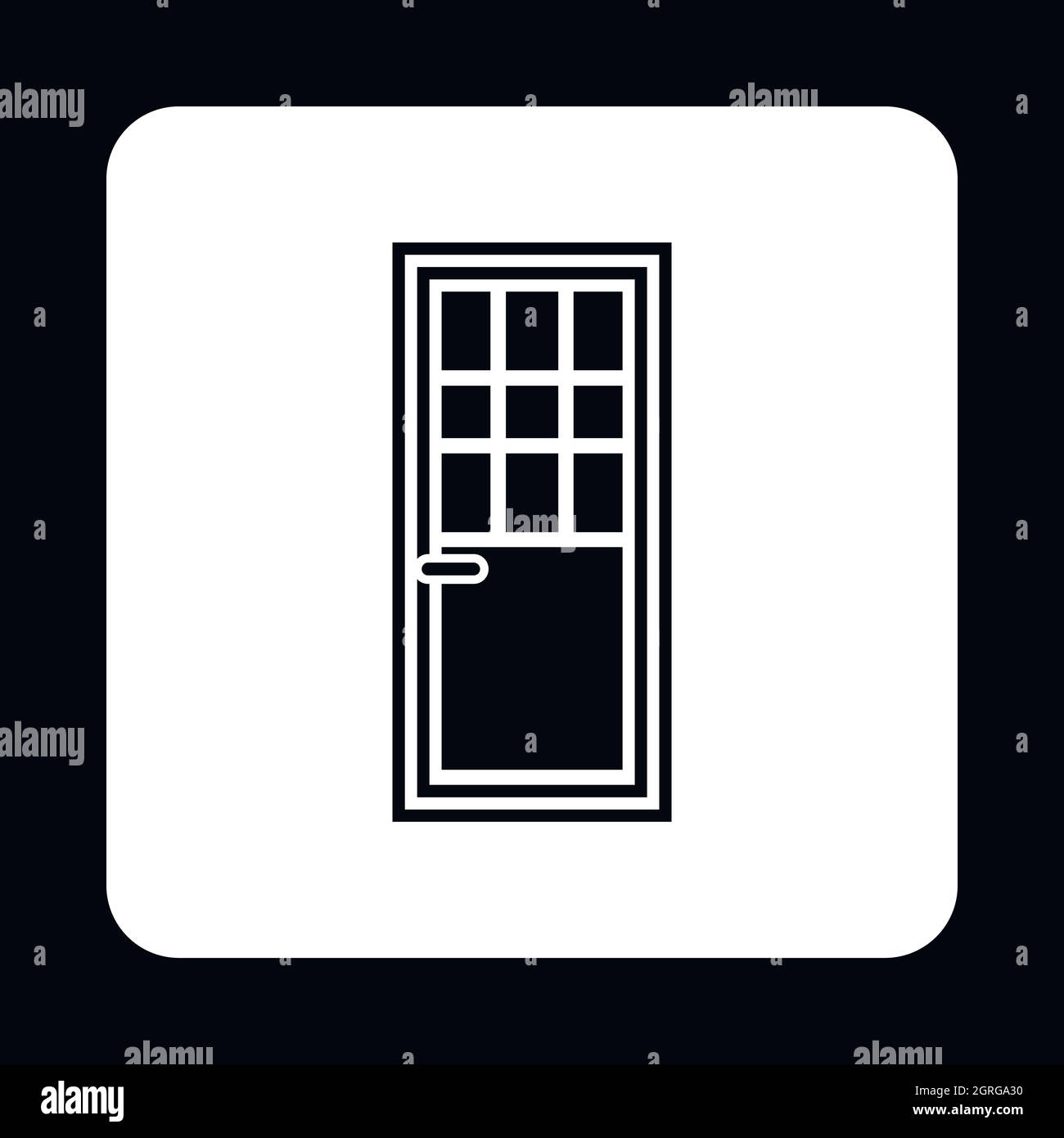 Modern clean living room Stock Vector Images - Alamy