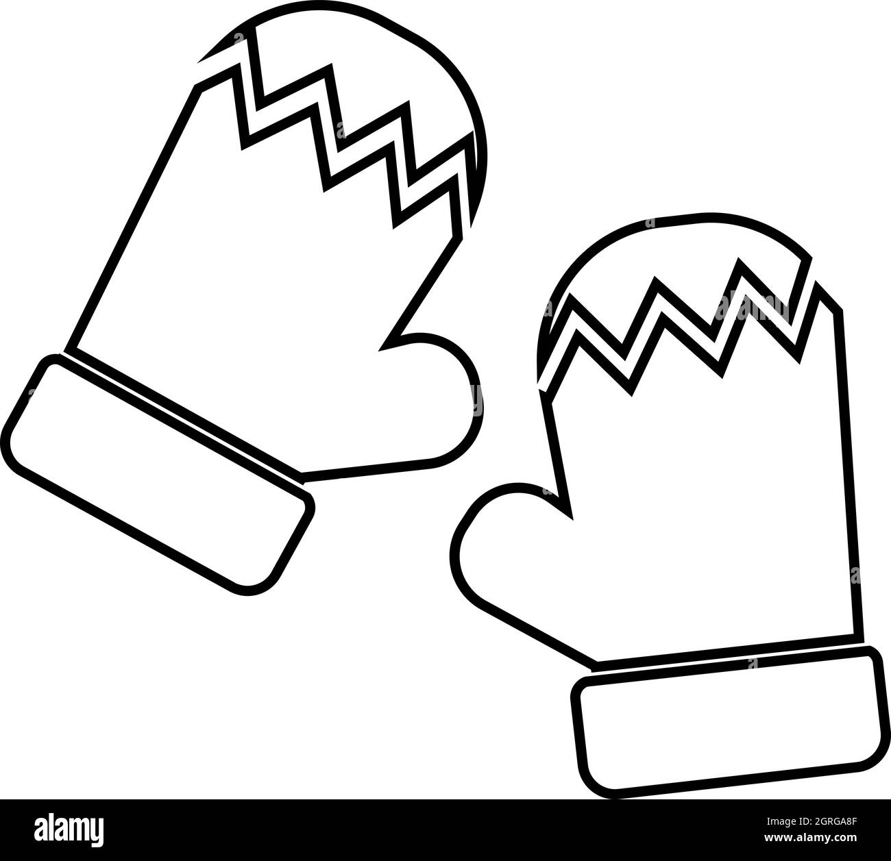 Gauntlet line Stock Vector Images - Alamy
