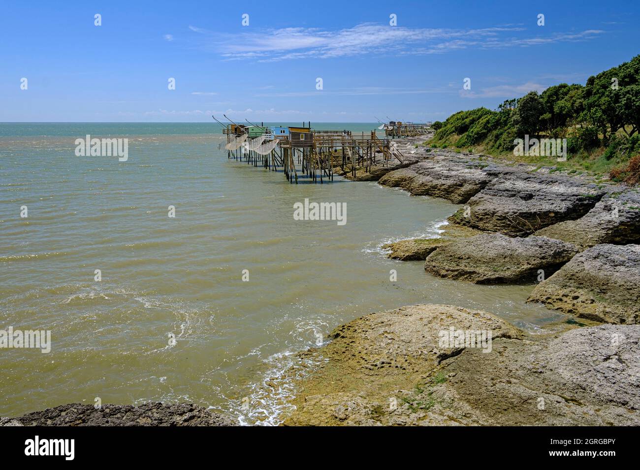 France, Charente-Maritime, island of Oleron, Saint-Palais-sur-Mer ...