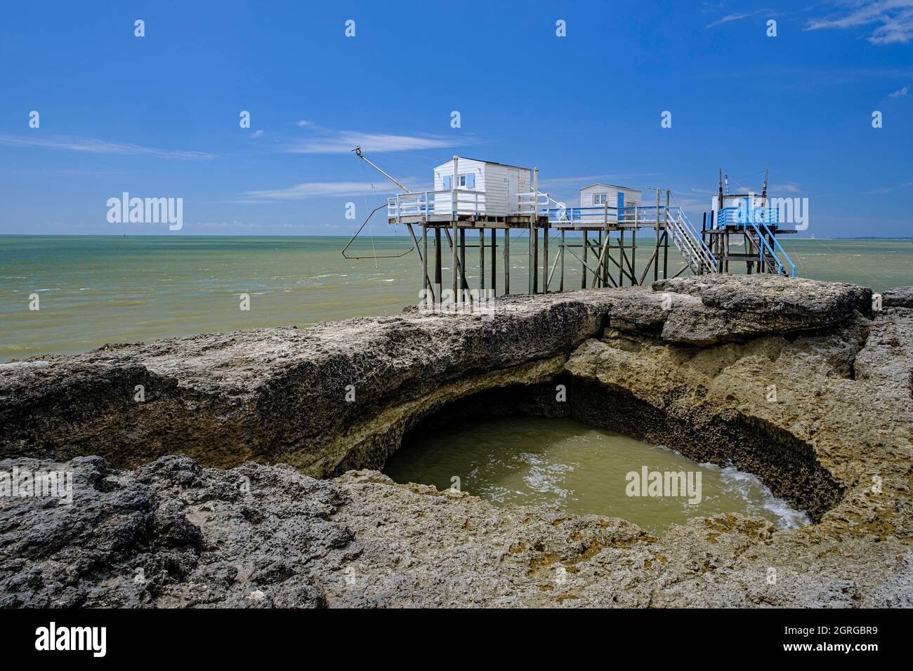 France, Charente-Maritime, island of Oleron, Saint-Palais-sur-Mer ...
