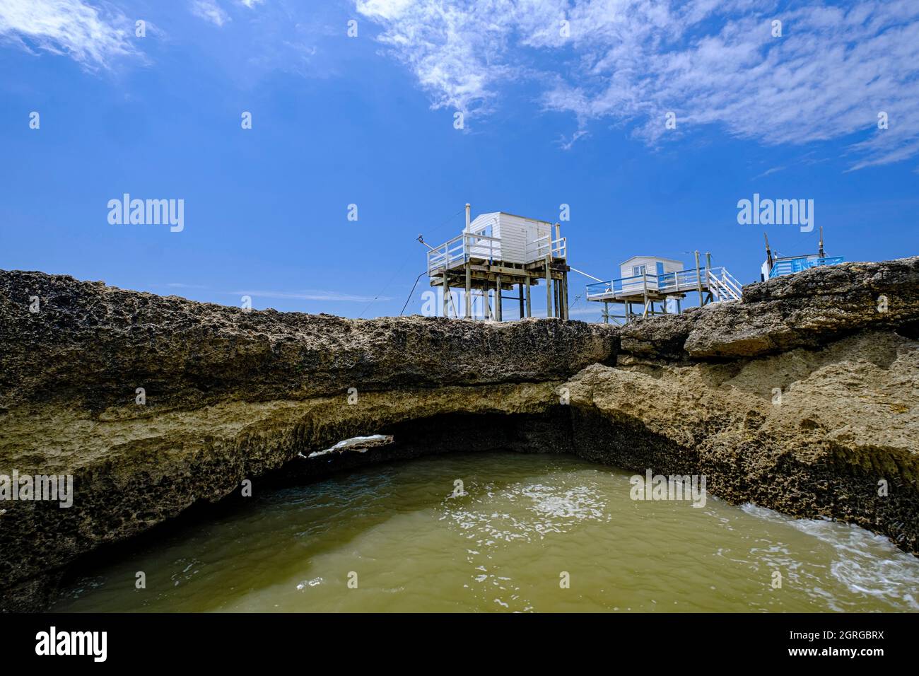 France, Charente-Maritime, island of Oleron, Saint-Palais-sur-Mer ...
