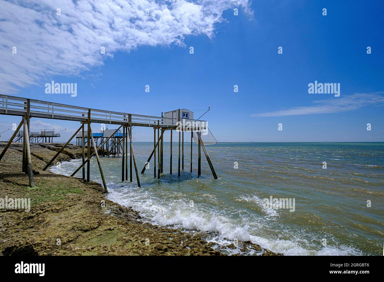 France, Charente-Maritime, island of Oleron, Saint-Palais-sur-Mer ...