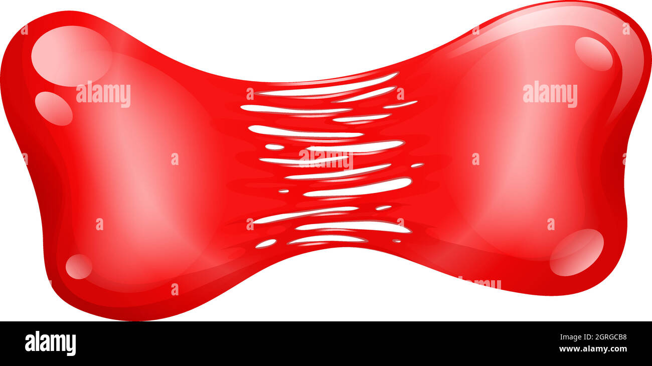 Red sticky form on white background Stock Vector Image & Art - Alamy