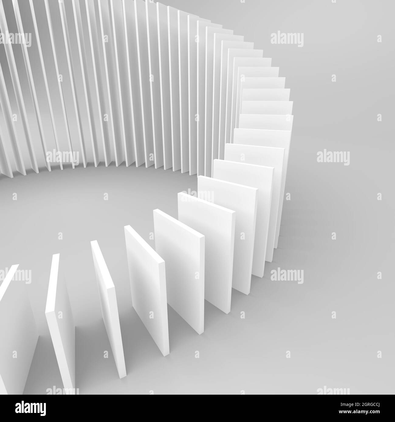 3d modern abstract architecture shape Stock Photo - Alamy