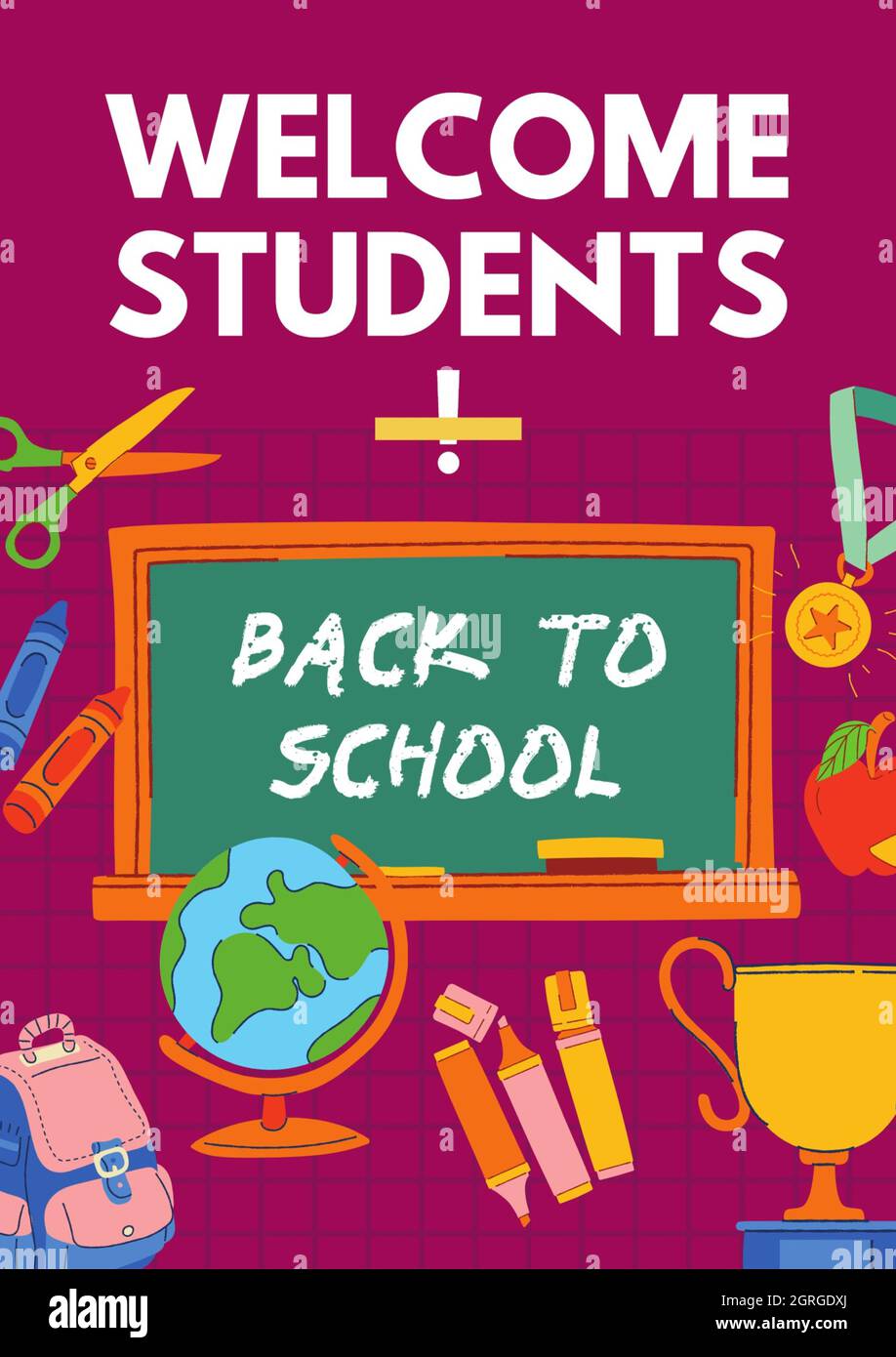 Welcome Back To School Poster