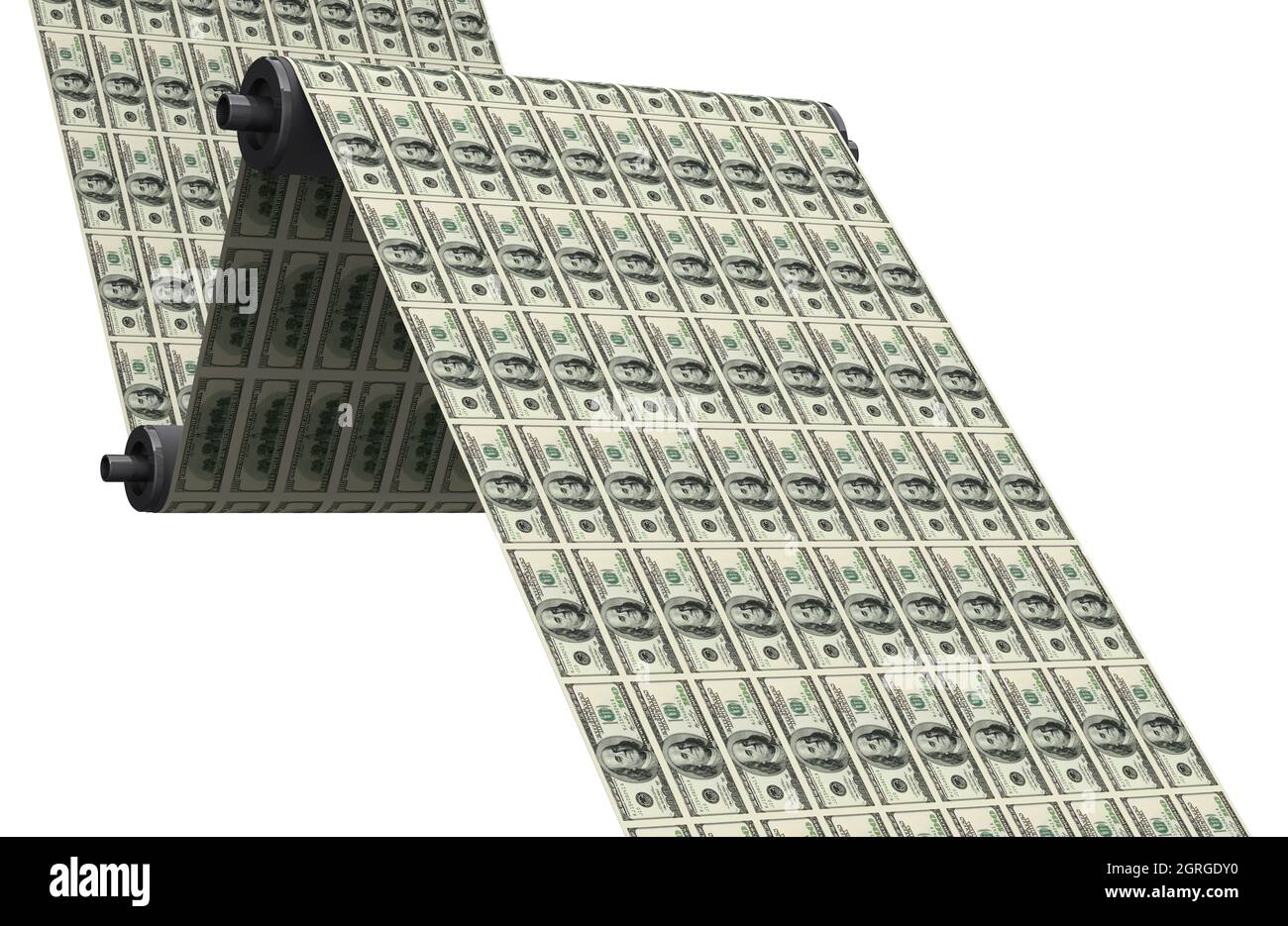 Dollar bill printing hi-res stock photography and images - Alamy