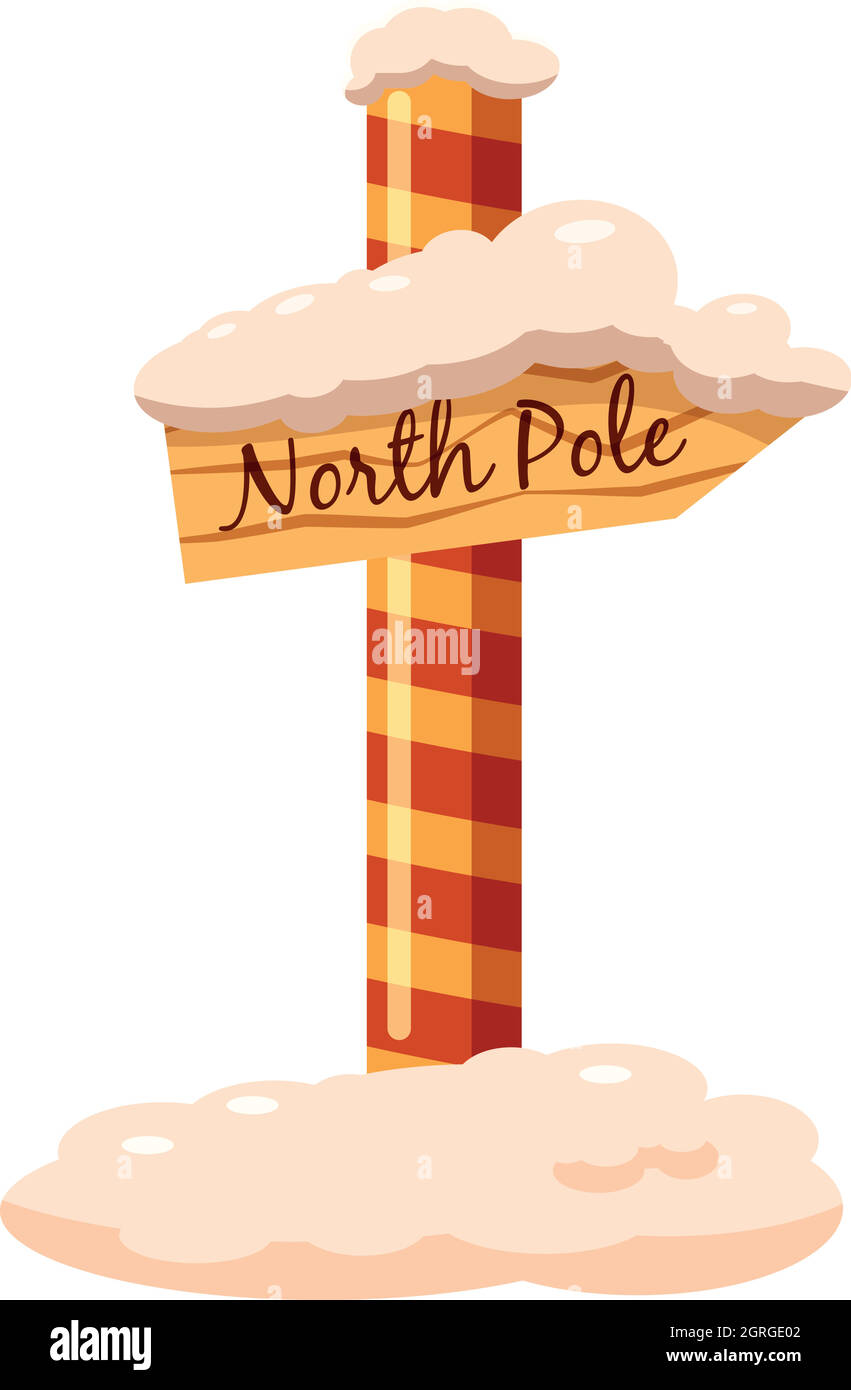 The north pole christmas Cut Out Stock Images & Pictures - Alamy
