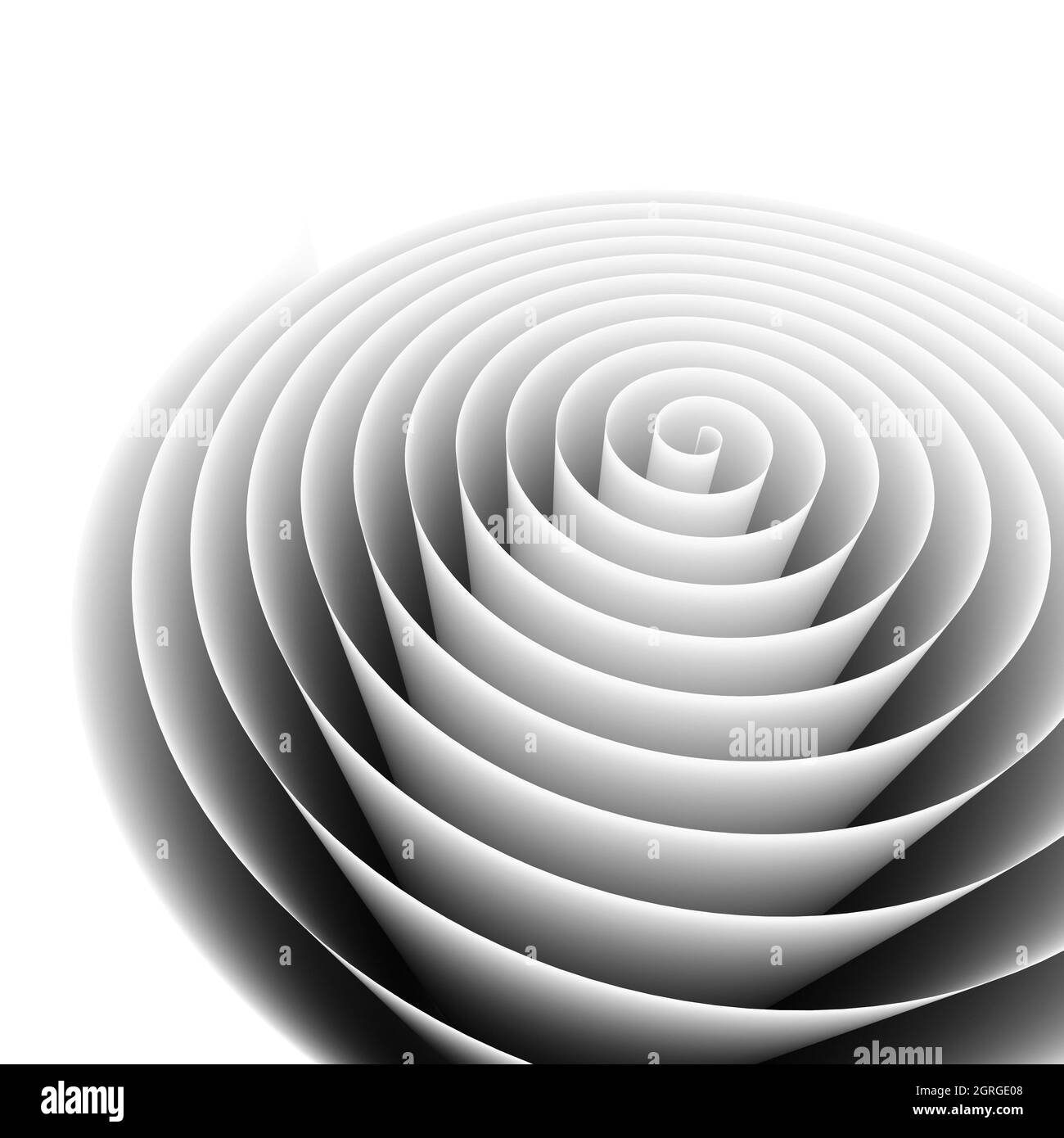 Abstract spiral background. 3d rendered image Stock Photo - Alamy
