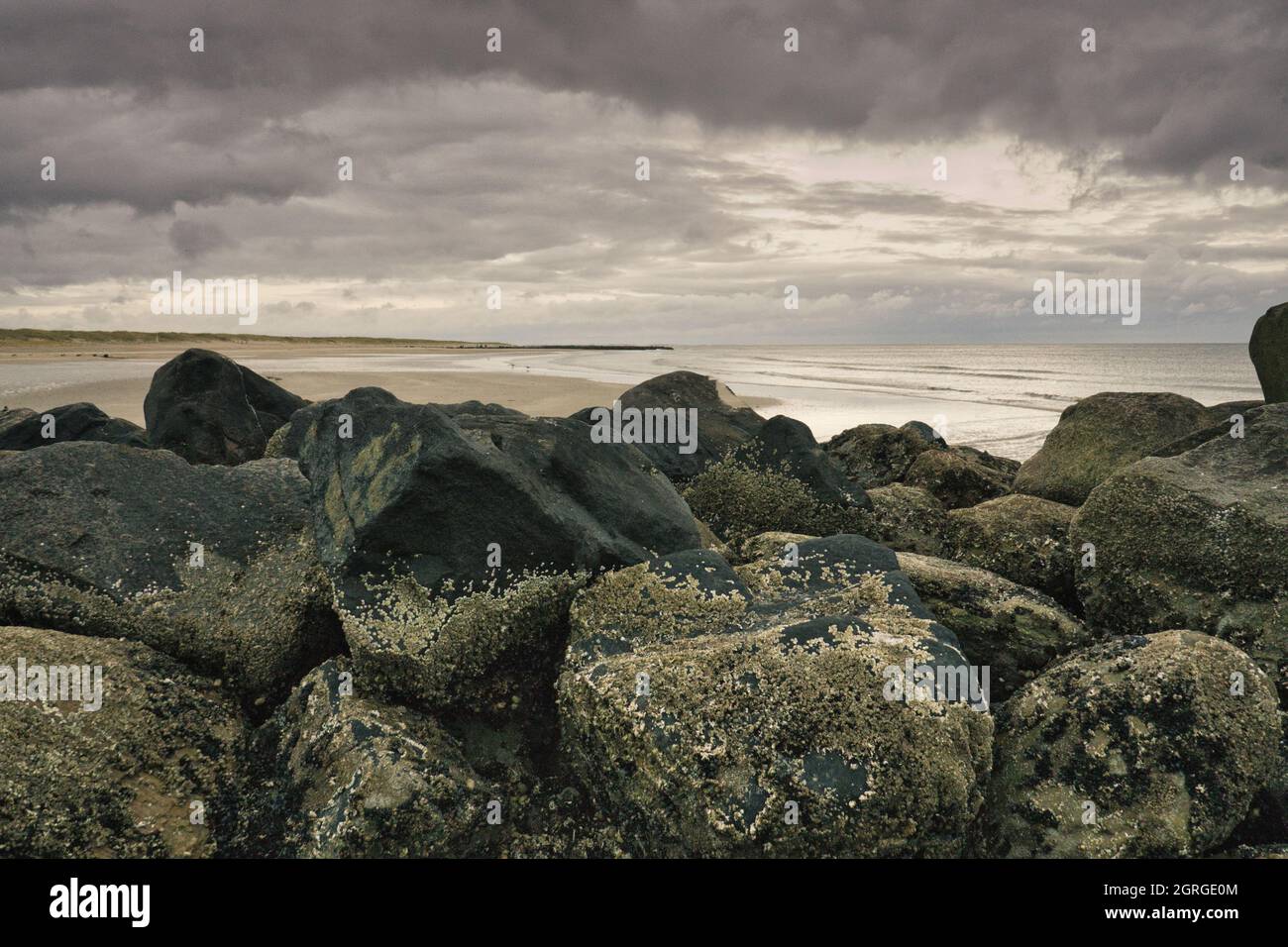 Stone groyne hi-res stock photography and images - Alamy