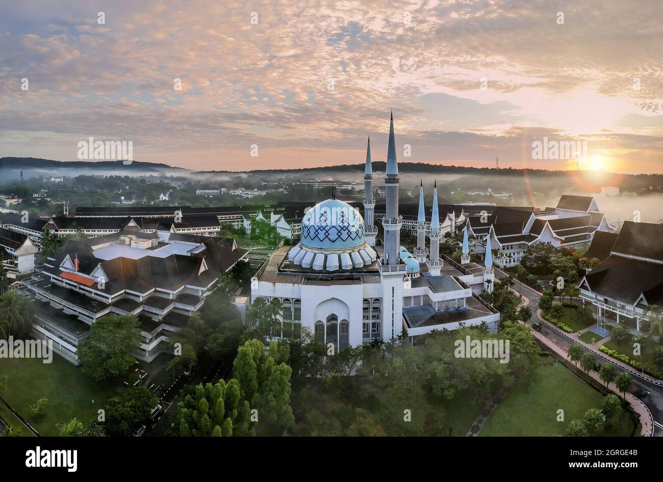 Aerial view of johor bahru malaysia hi-res stock photography and images ...