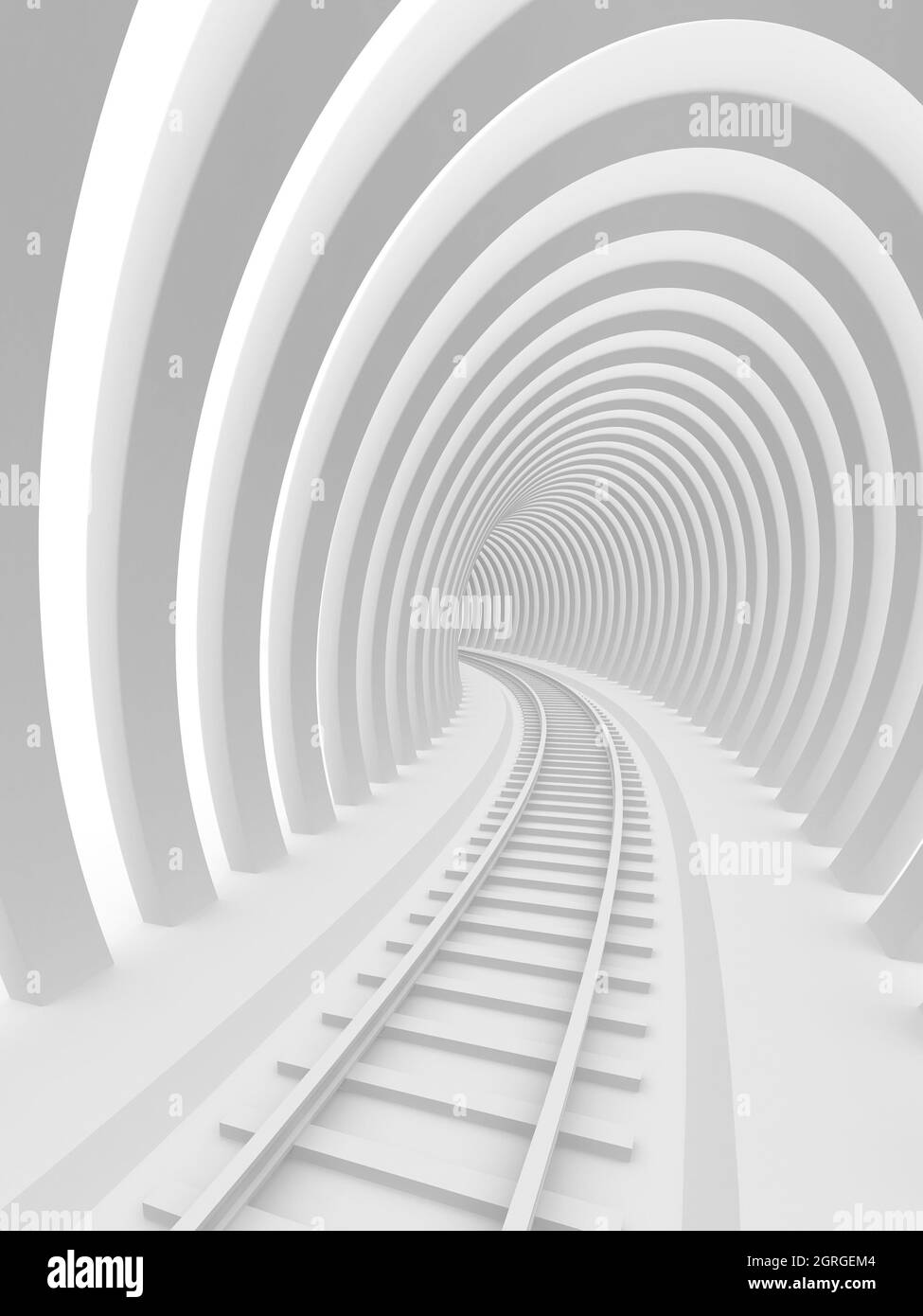 Railroad tunnel hi-res stock photography and images - Alamy