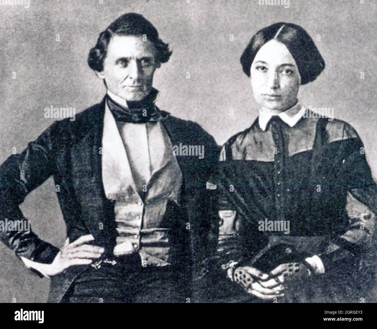 Jefferson davis wife hi-res stock photography and images - Alamy