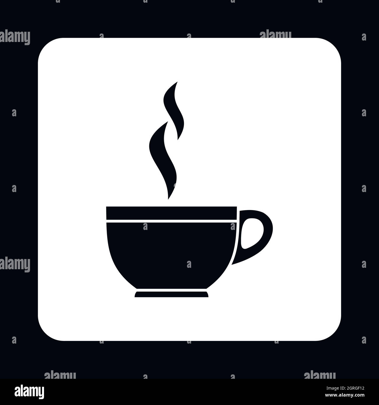 Hot tea sign Stock Vector Images - Alamy