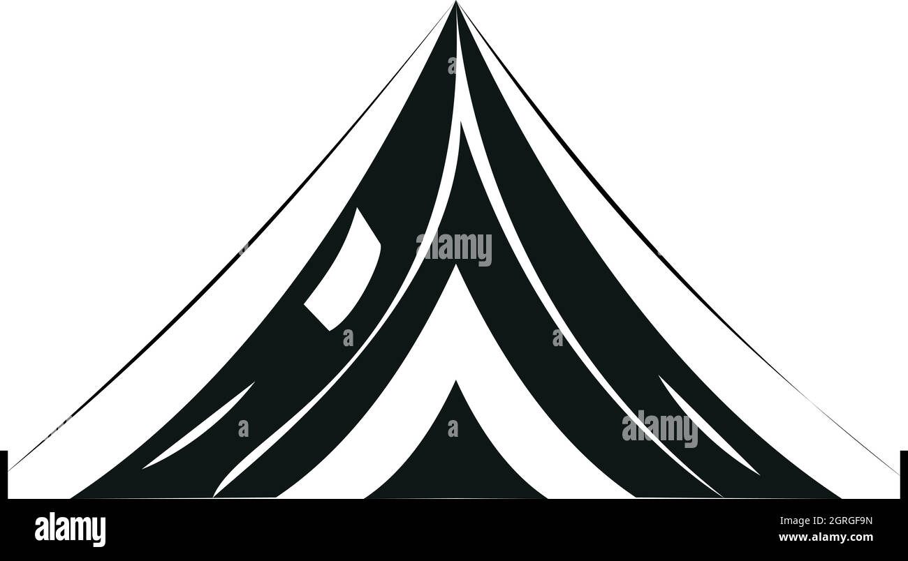 Tent icon, simple style Stock Vector Image & Art - Alamy