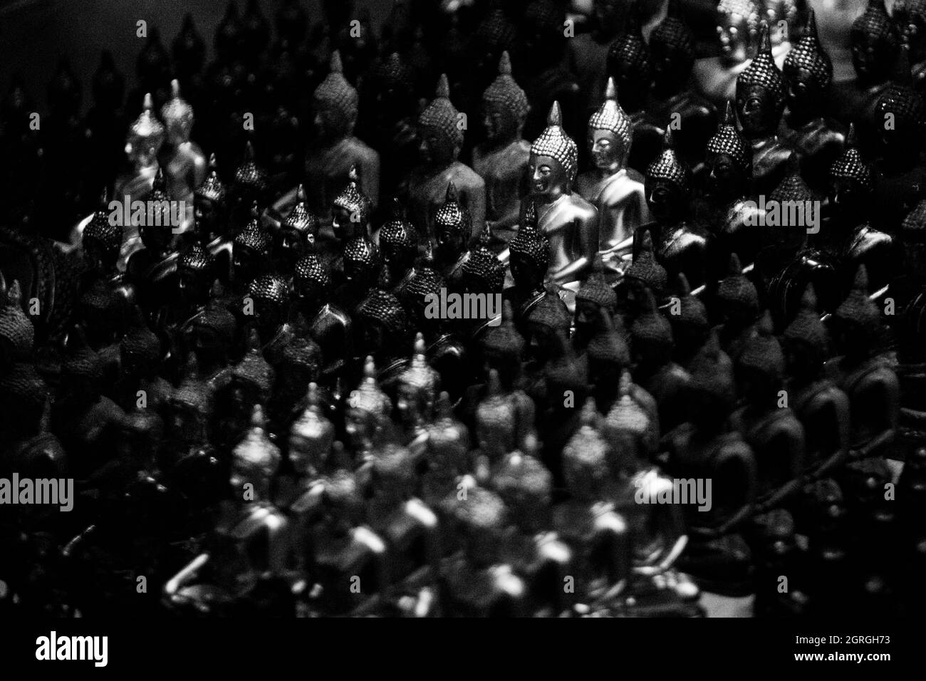 Budda Statue Black and White Stock Photos & Images - Alamy