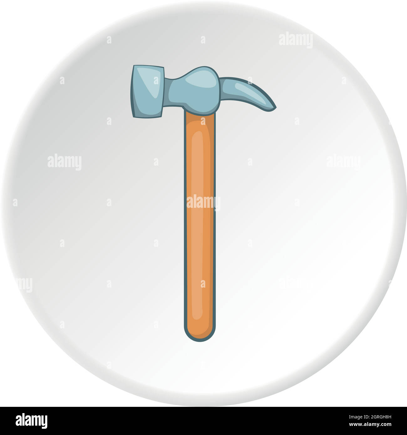 Hammer icon, cartoon style Stock Vector Image & Art - Alamy