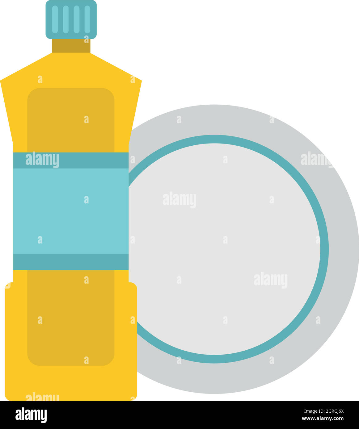 Dish soap washer liquid Stock Vector Images - Alamy