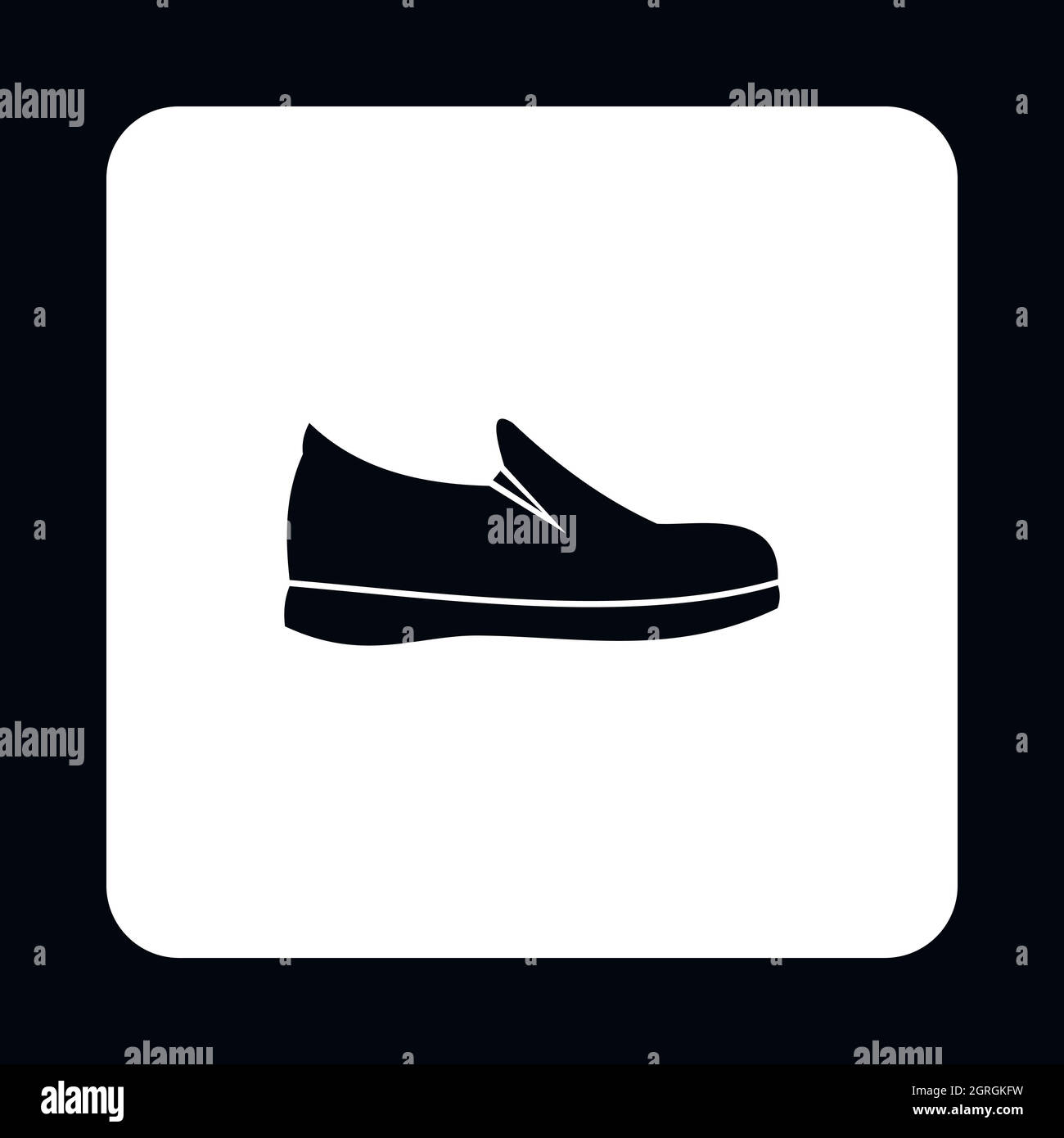Shoes icon, simple style Stock Vector Image & Art - Alamy