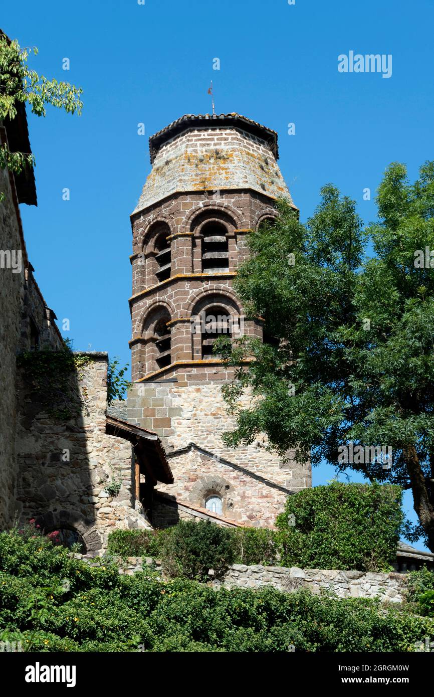 Lavaudieu village, labelled Les Plus Beaux Villages de France, saint ...
