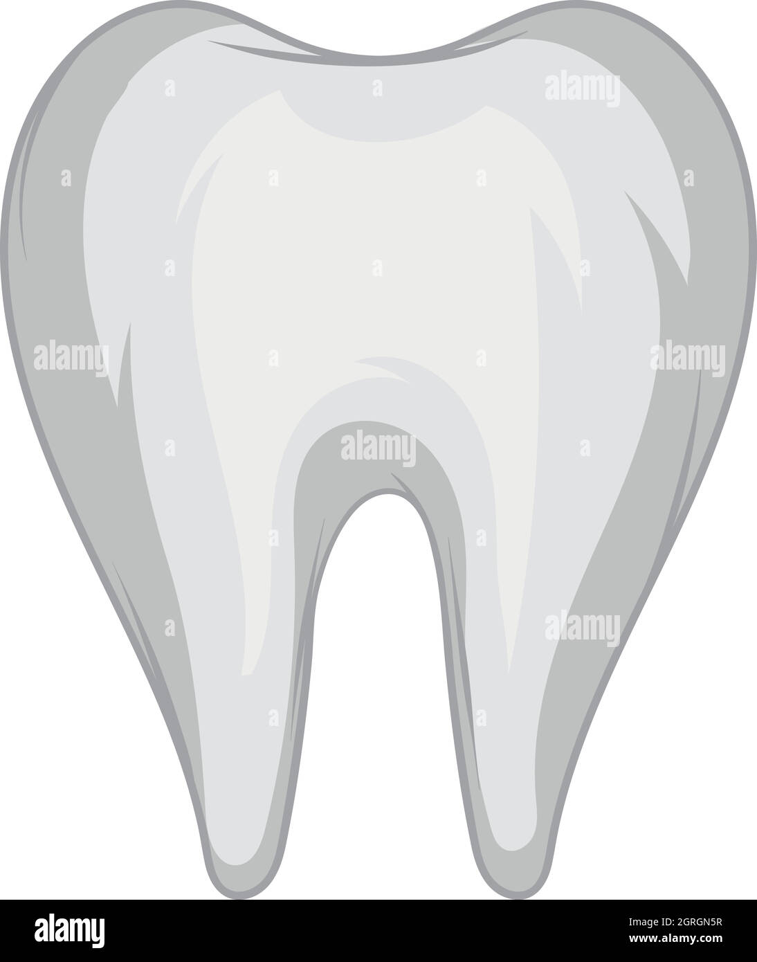 Tooth icon, black monochrome style Stock Vector Image & Art - Alamy
