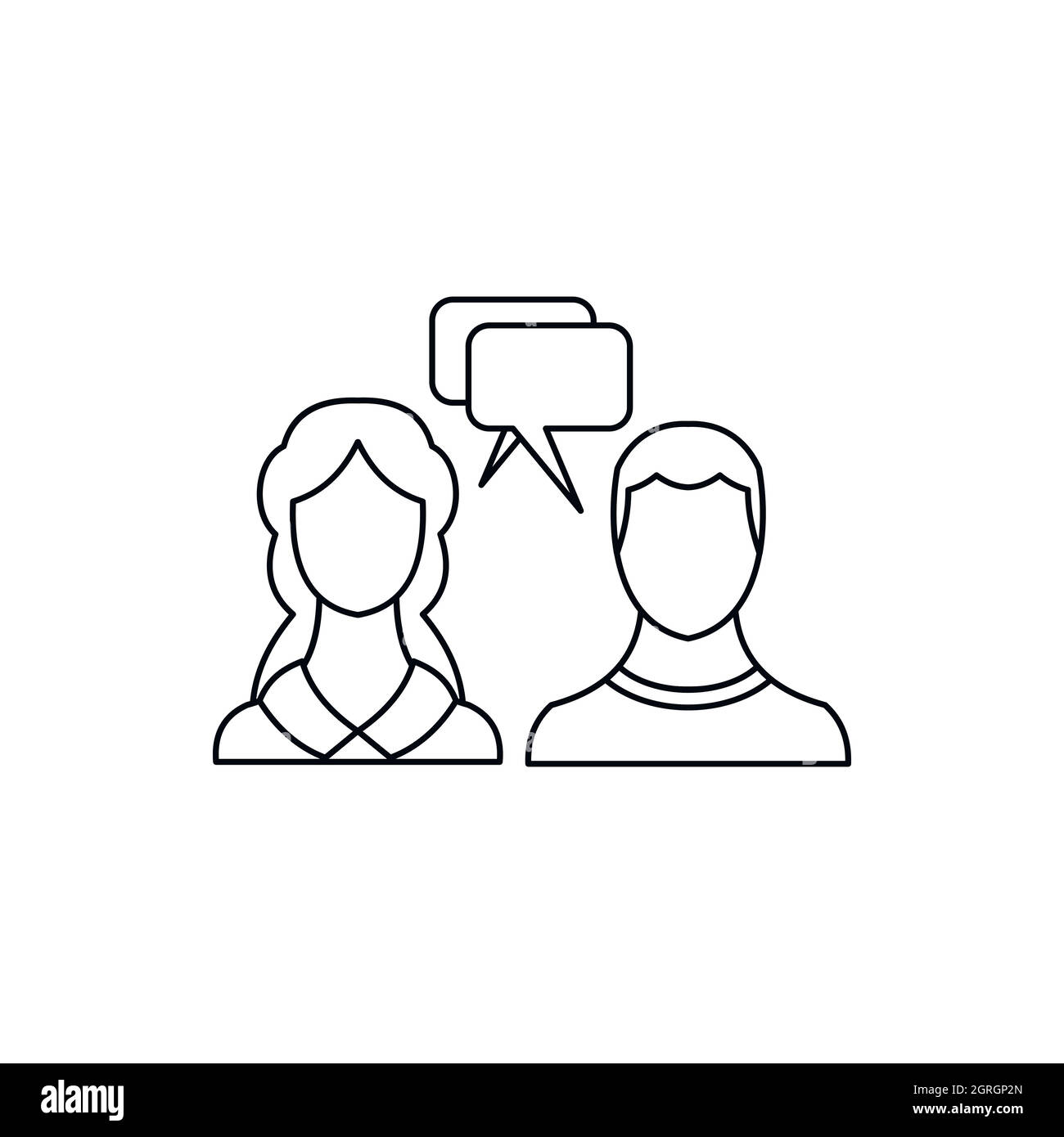 Woman women man men people Stock Vector Images - Alamy