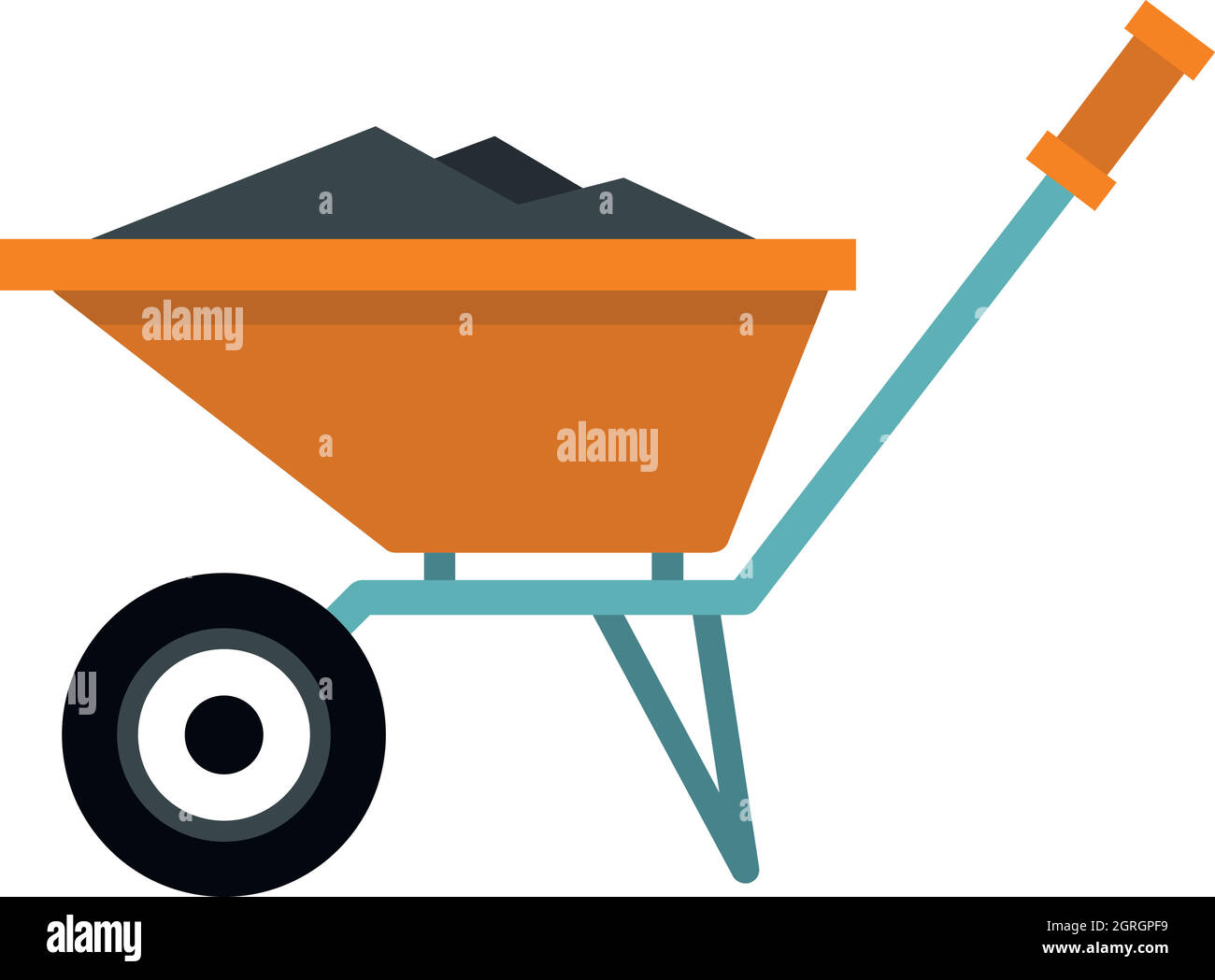 Construction waste illustration Stock Vector Images - Alamy
