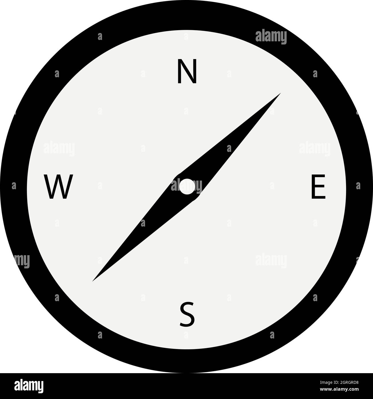 Compass sign hi-res stock photography and images - Alamy