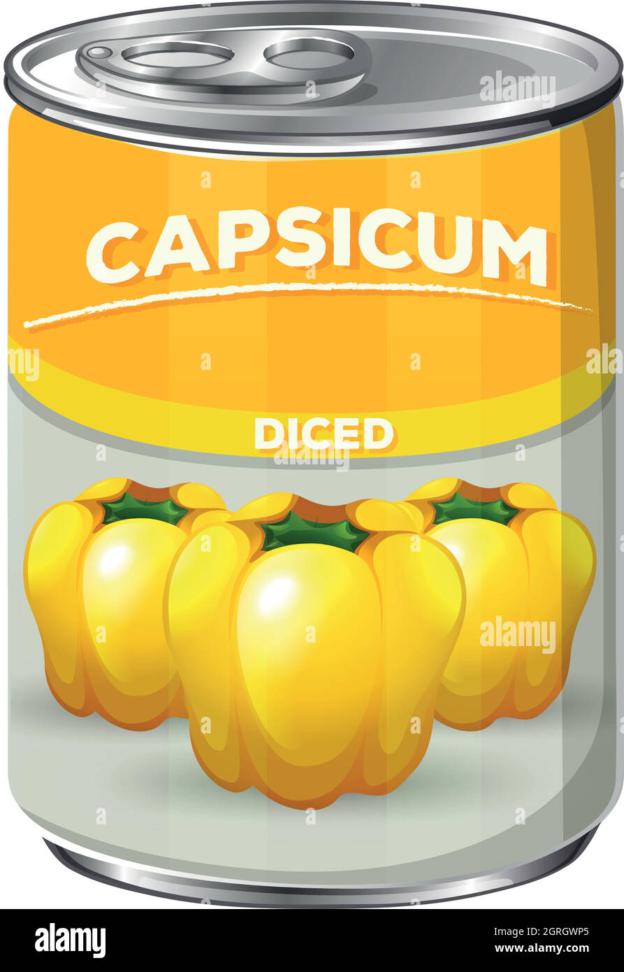Capsicum spray Stock Vector Images - Alamy