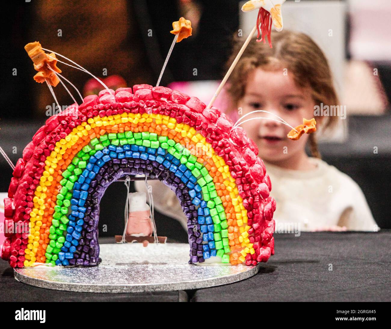 London, UK. 01st Oct, 2021. Cake & Bake Show 2021 This years Cake ...